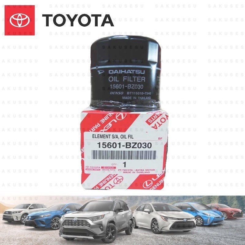 15601-BZ030 / BZ010 Toyota oil filter for Avanza , Daihatsu , Perodua ...