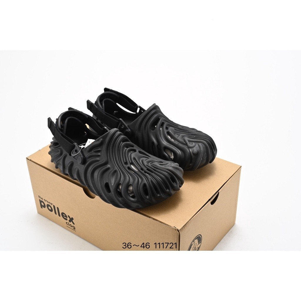 [2024NEW] Salehe Bembury x Crocs Pollex Clog "Peach" fingerprint spine ...