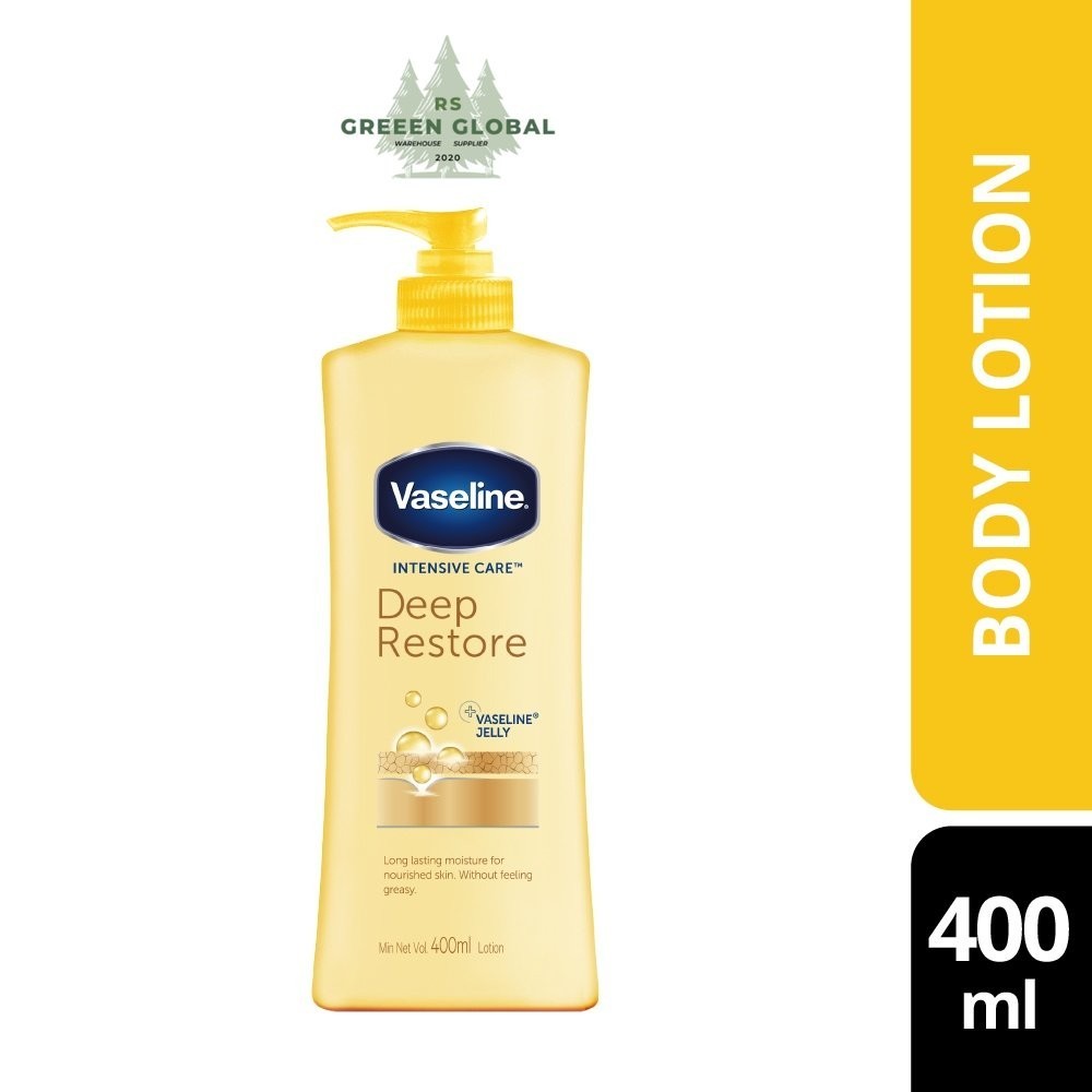 Vaseline Intensive Care Body Lotion Deep Restore 400ml | Shopee Malaysia