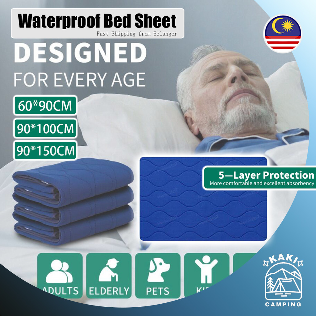 🚚WARRANTY🚚 Waterproof Bed Sheet Mattress Protector Incontinence Machine ...
