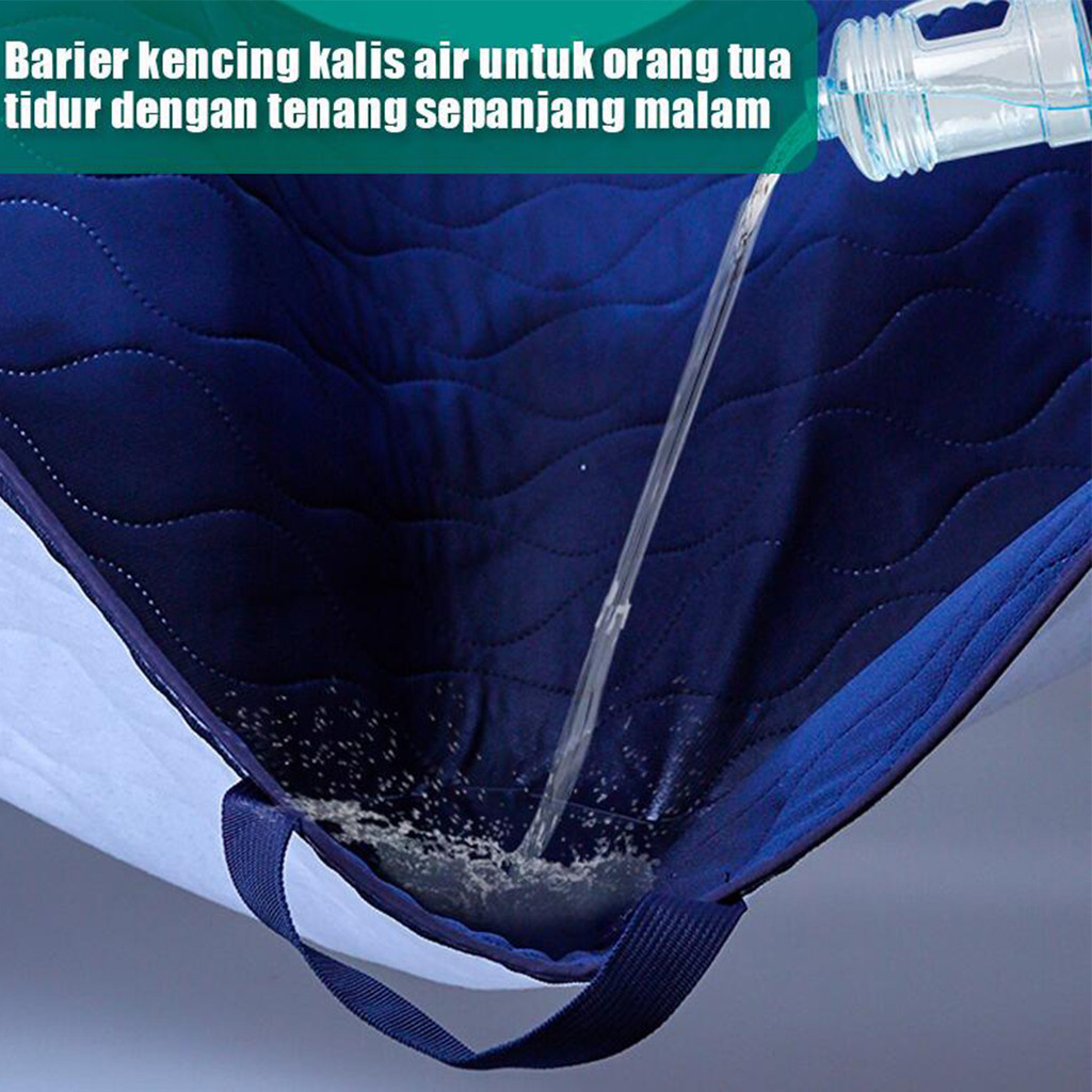 Turning Transfer Bed Pad with Handle Washable Incontinence Urine Mat ...