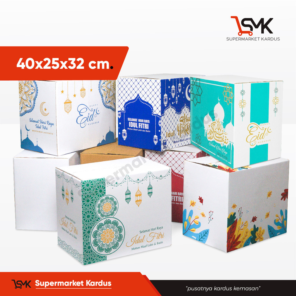 Parcel box 40x25X32 (Large) Cardboard/Parcel/Parcell/Eid/Eid Al-Fitr ...