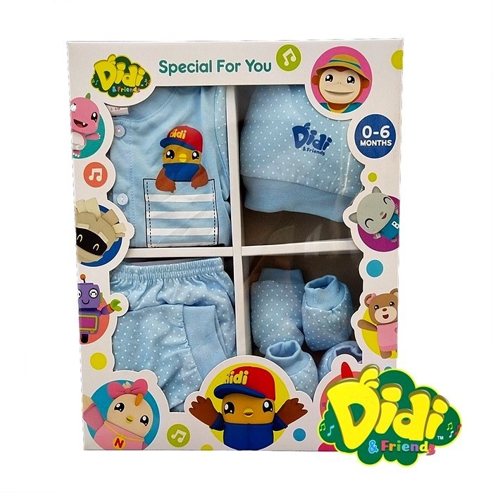 Shop Good Didi & Friends Premium New Born Baby Clothes Gift Set Hamper ...