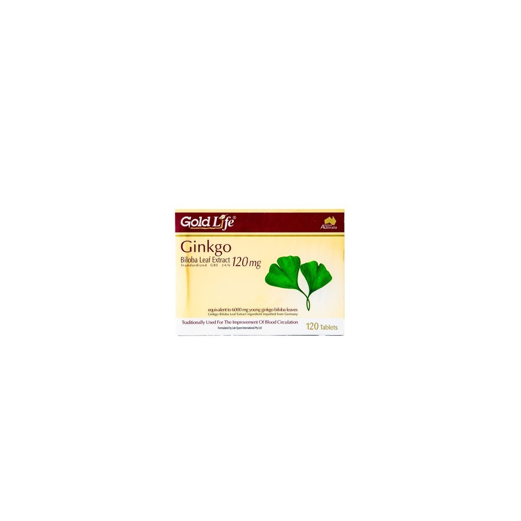 Eurobio Gold Life Ginkgo Biloba 120mg Tabs 120S | Shopee Malaysia