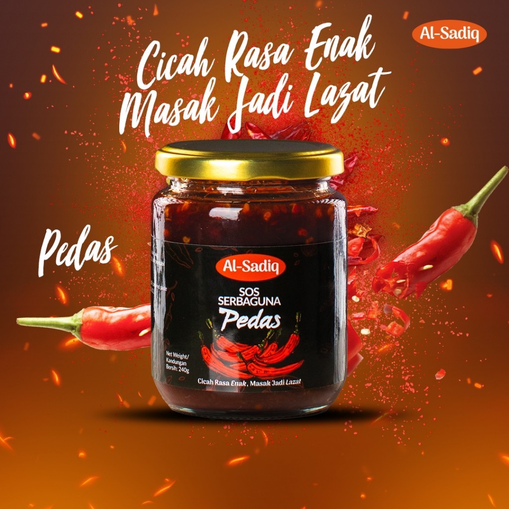 Sos Pedas By Al-sadiq Food Cicah Rasa Enak Masak Jadi Lazat | Shopee ...