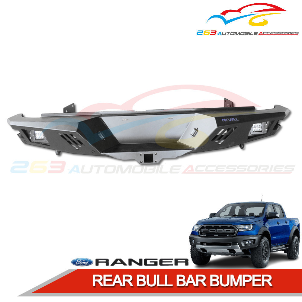 FORD RANGER T6 T7 4X4 REAR BULL BAR BUMPER | Shopee Malaysia