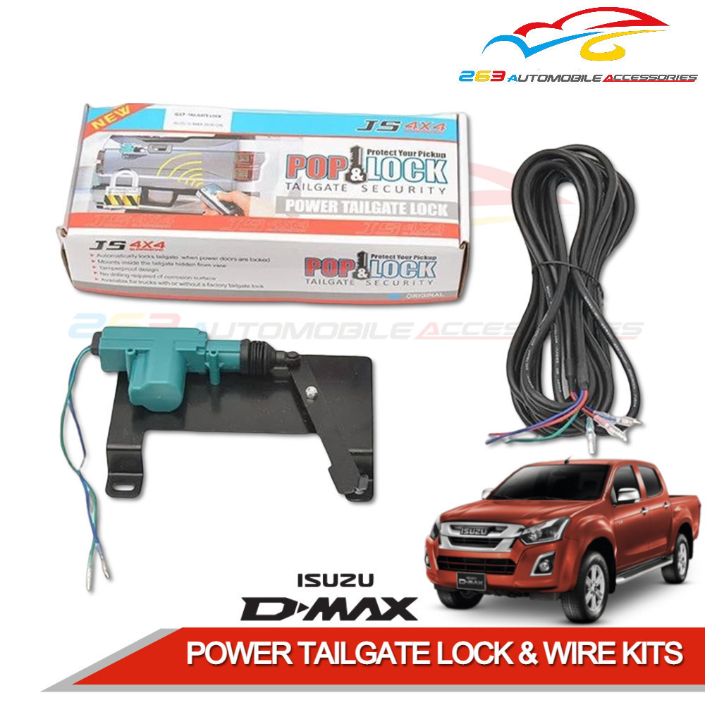 ISUZU D-MAX DMAX 2012-2020 POWER TAILGATE TAIL GATE SECURITY LOCK WITH ...
