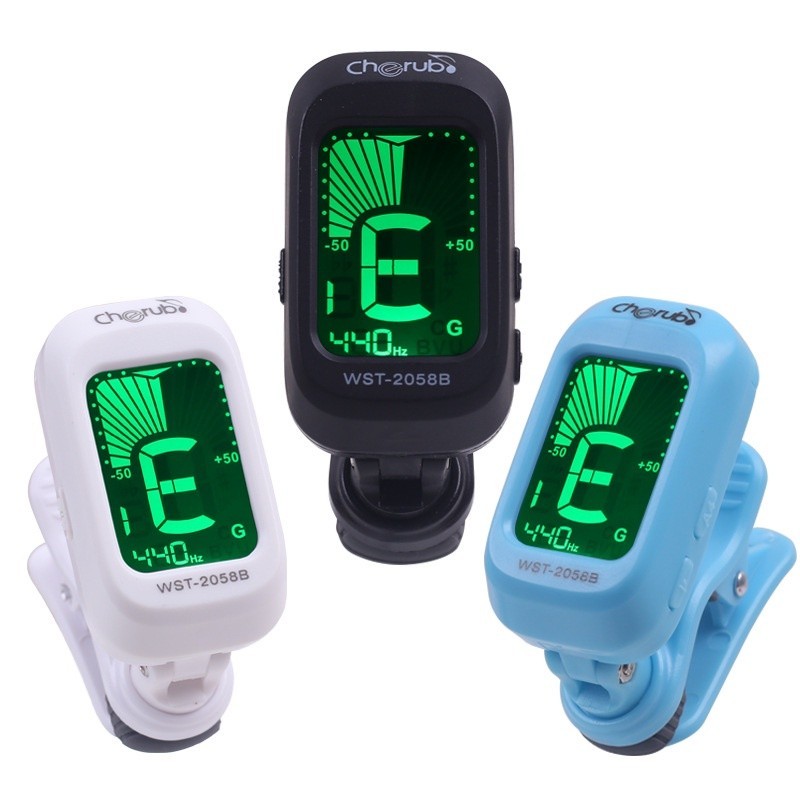 CHERUB WST-2058B Guitar Tuner Head Clip-on Guitar Tuner | Shopee Malaysia