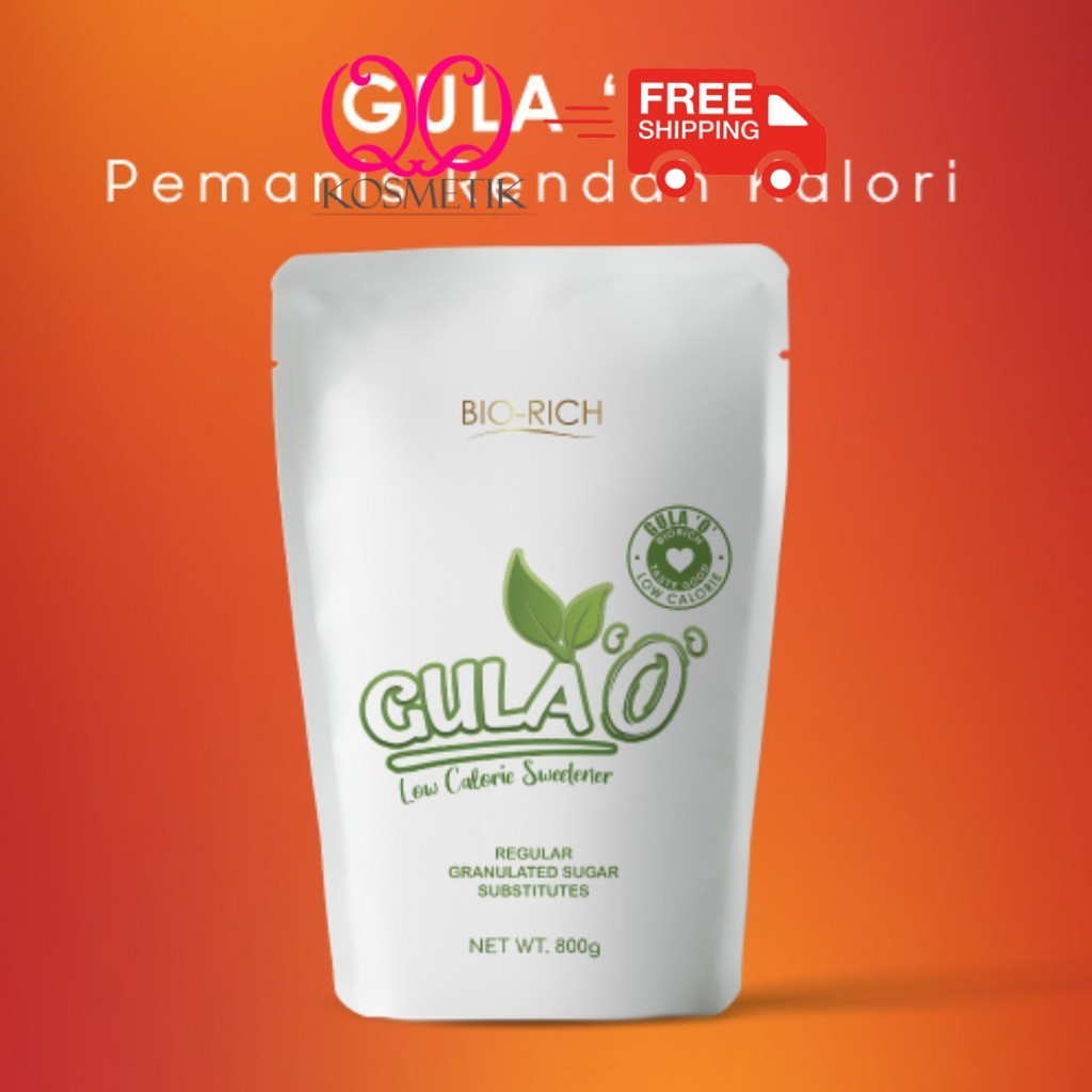 BIO RICH Gula O 800gm Low Calorie Sweetener Rendah Kalor1 Original HQ ...