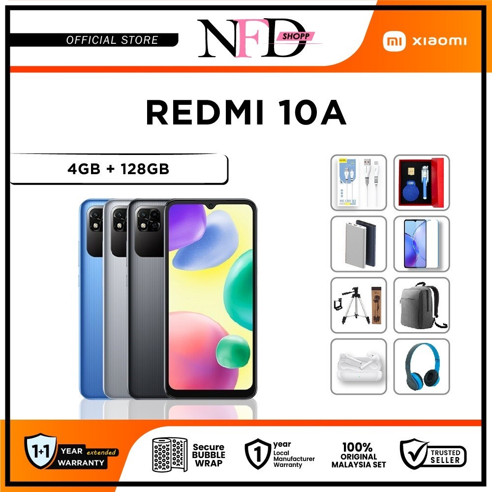 REDMI 10A [4GB RAM 128GB ROM] - Original XIAOMI Malaysia | Shopee Malaysia