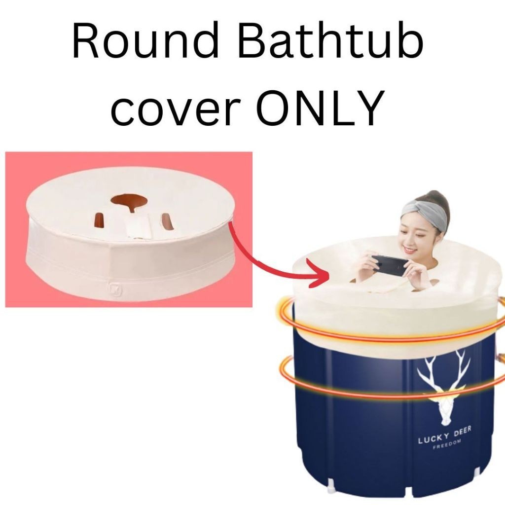 Bathtub Foldable Adult Kids Swimming Pool Bath Tub Canvas Bathtub ...