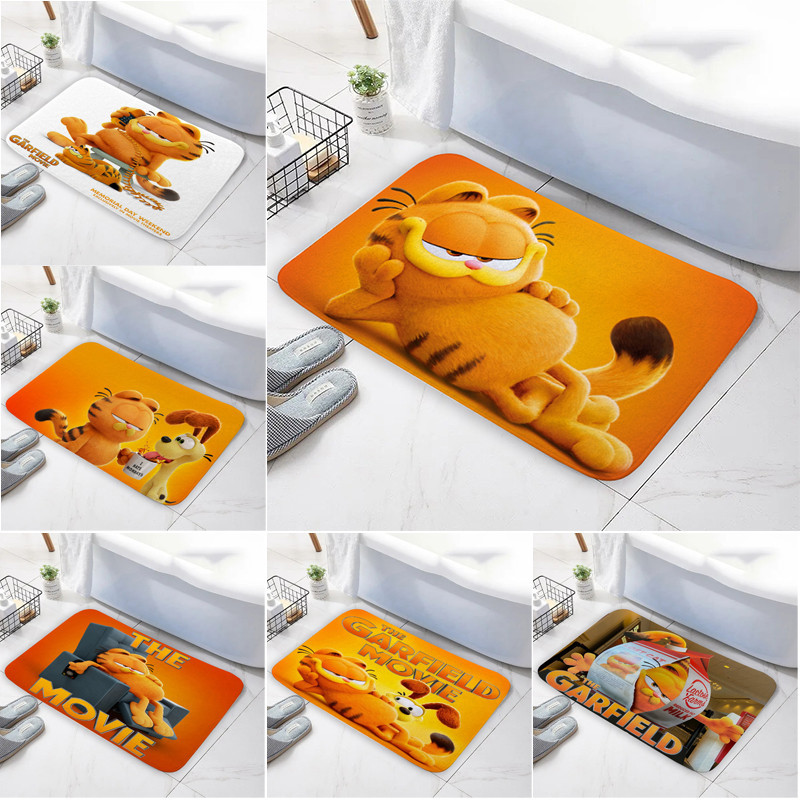The Garfield Movie Door Mat Practical Gifts for Friends Bedroom Office ...