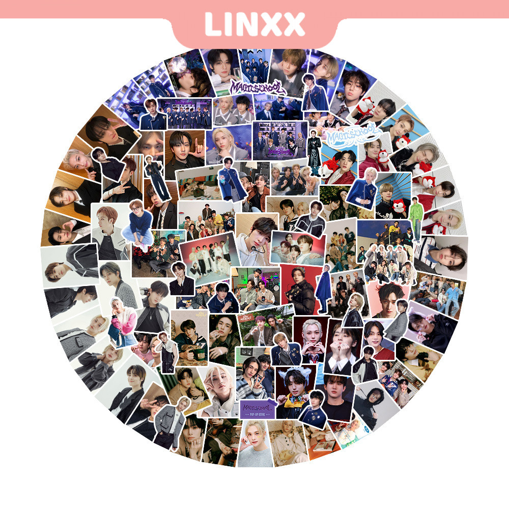 LINXX 104Pcs Stray Kids MAGIC SCHOOL Album Stickers idol Collection ...