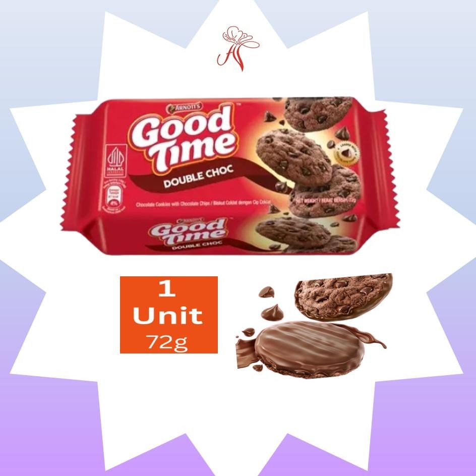 Arnott's Good Time Double Chocochips Cookies 72G | Shopee Malaysia