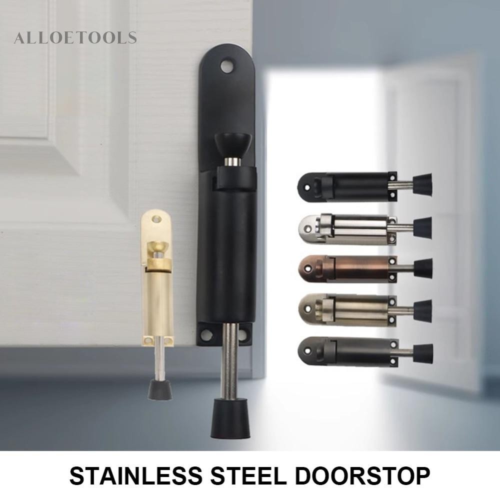 Telescopic Door Restraint with Foot Brake Wedges Door Chock for Door ...