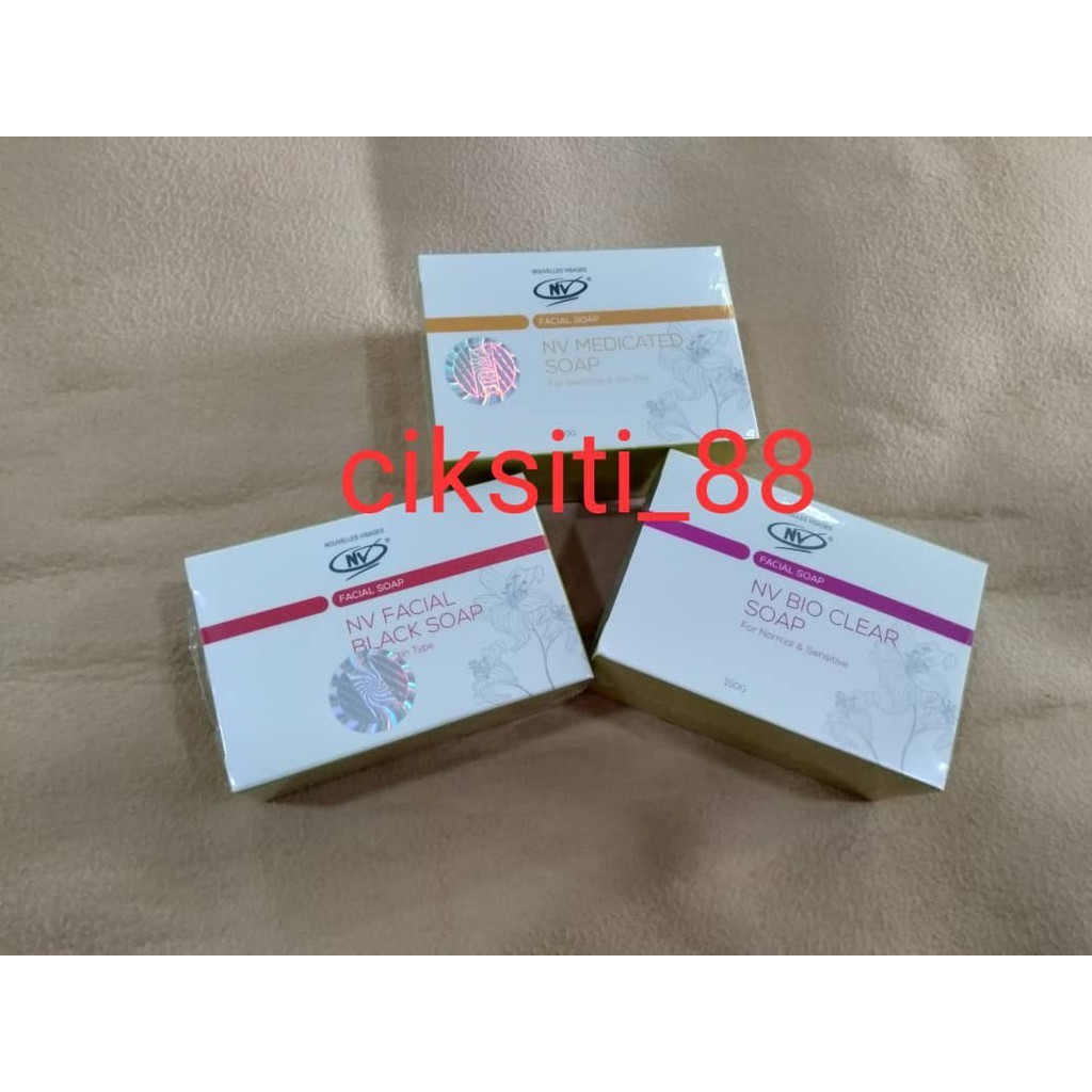 NOUVELLES VISAGE FACIAL SOAP(black soap / medicated soap / bio clear ...