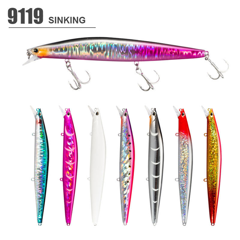 Lure Lure Lure Fishing Gear Long Shot Minnow 140mm/26g Center of ...