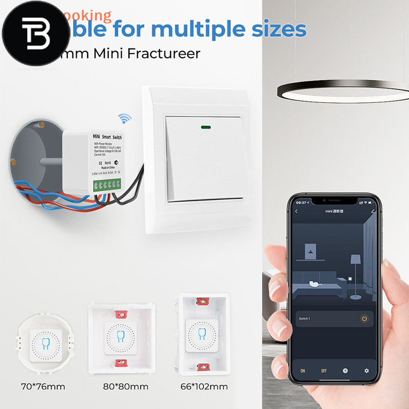 TB Mini DIY Smart Switch Smart Home Automation Module Smart Life App ...