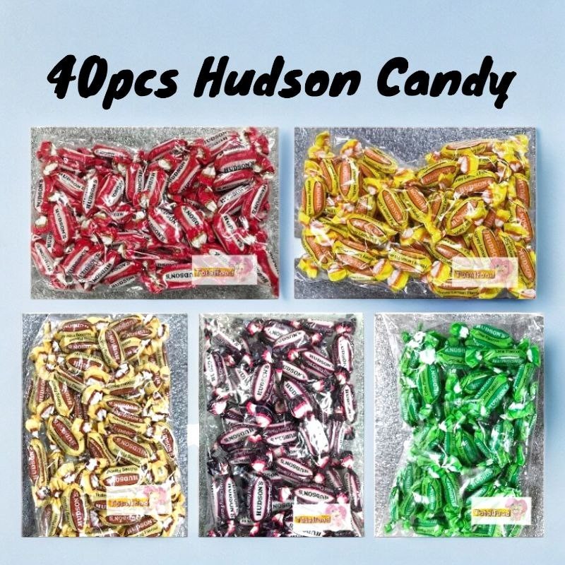 40pcs Hudsons Candy [Classic /Honey Lemon /Lime /Wild Cherry / lemon ...