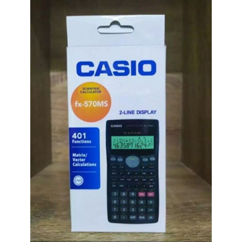 Casio Scientific Calculator Fx-570 MS/2nd Edition/Plus/EX For Office ...
