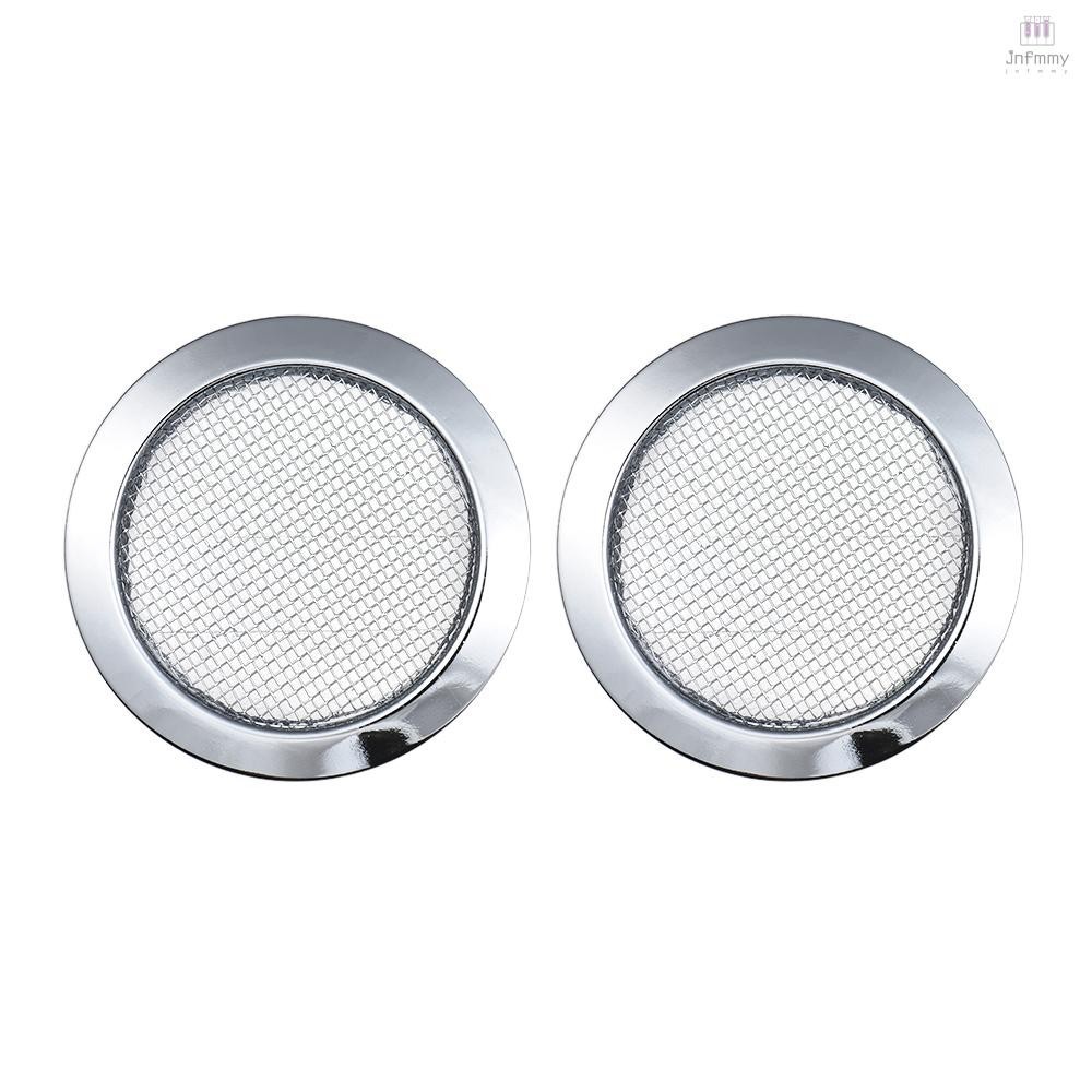 2pcs Silver Screened Sound Hole Inserts for Dobro Resonator Guitar ...