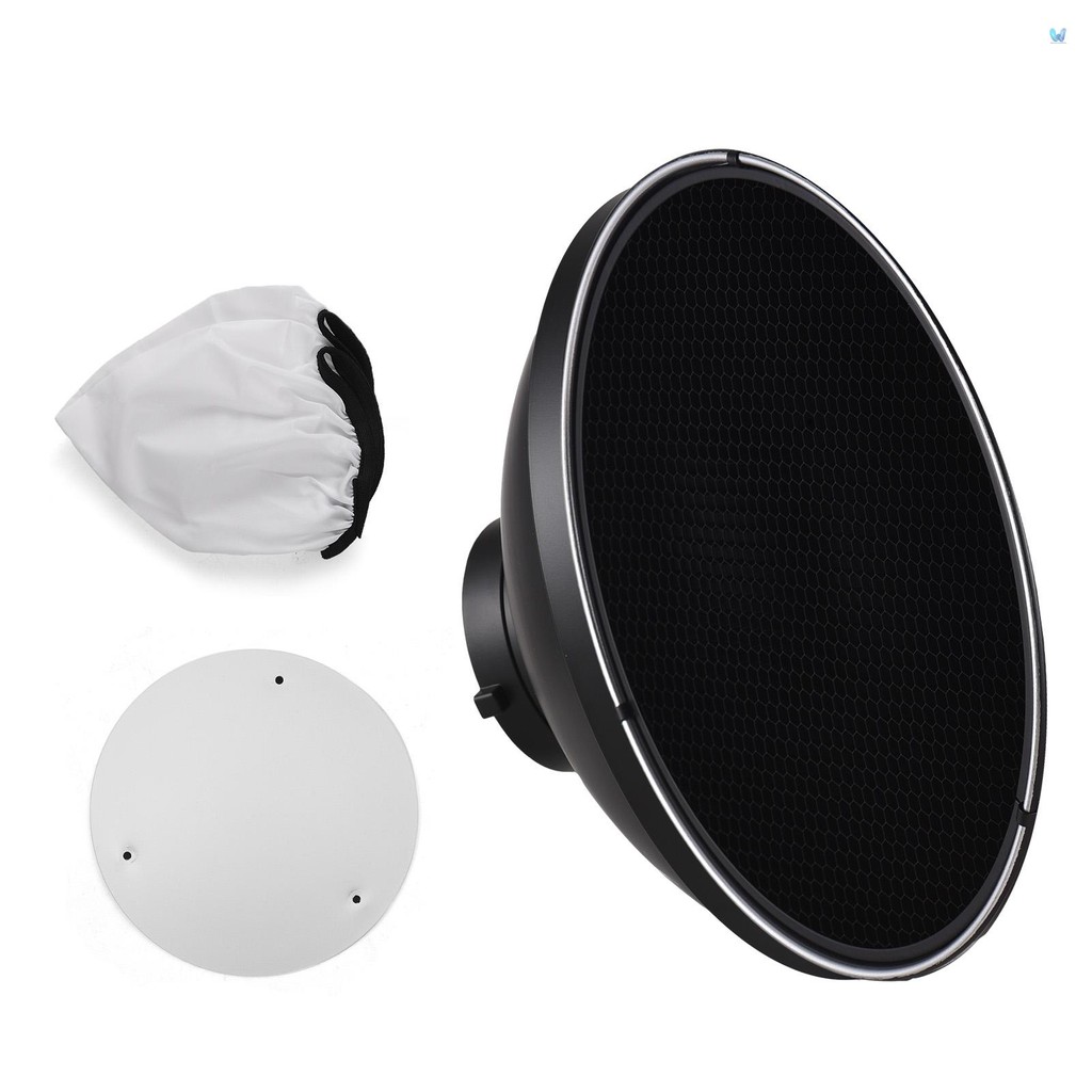 30cm/11.8in Standard Reflector Beauty Dish Bowens Mount with White ...