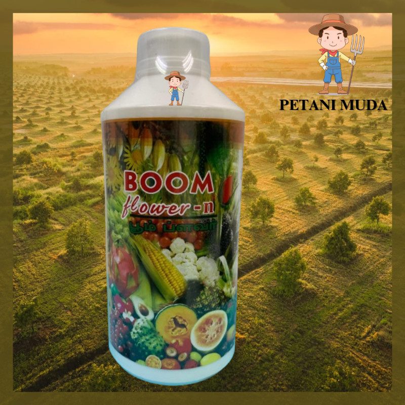 [ORIGINAL] 1L BAJA BOOM FLOWER-N ANCOM Baja Cecair Baja Foliar Pengalak ...