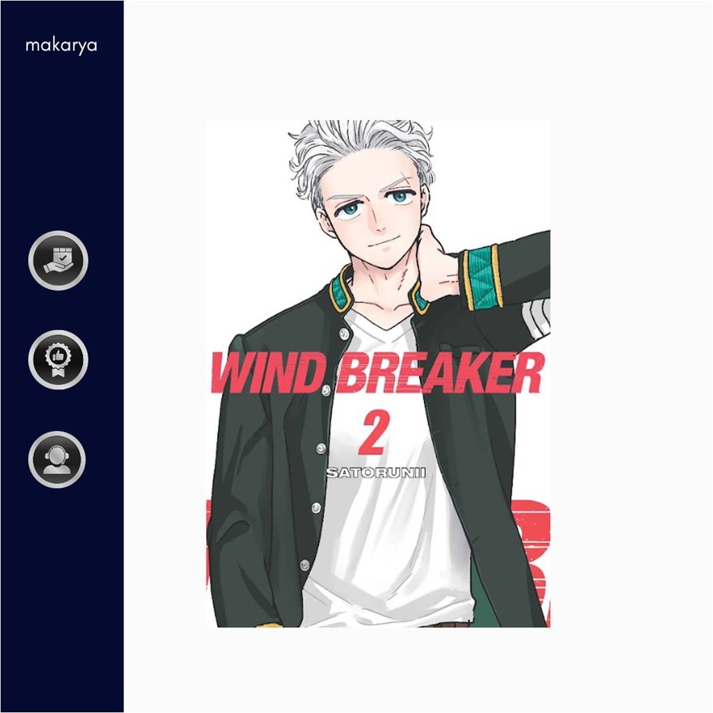 Wind Breaker Comic Vol. 2 (Satoru Nii) | Shopee Malaysia