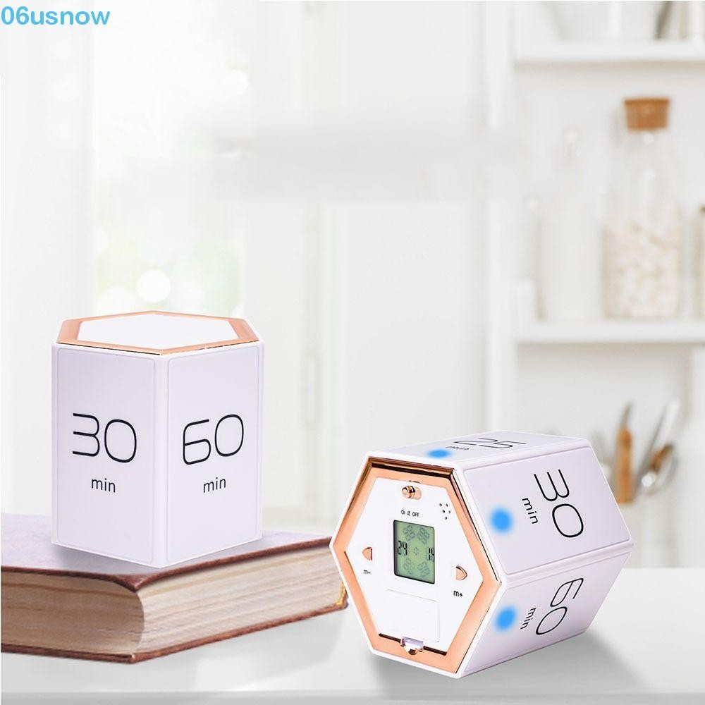 USNOW Mutable Countdown Reminder, Easy To Use Magnetic Cubes Hexagon ...