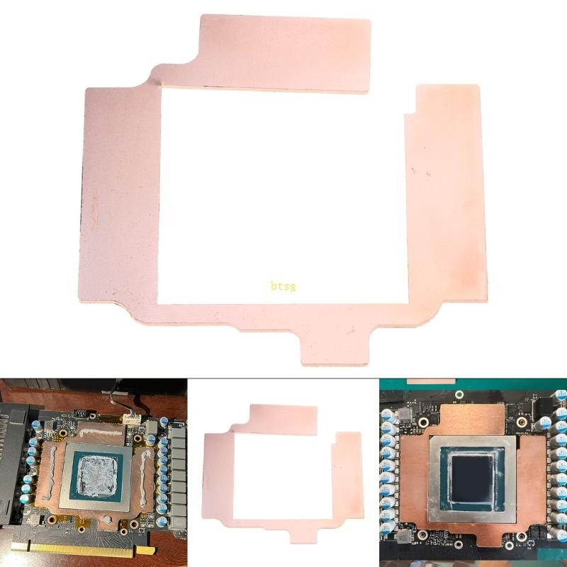 BT GPU VRAM Heatsink Copper Graphics Card Copper Heatsink Cooler ...