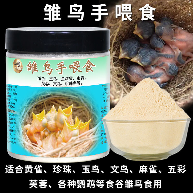 Young Bird Hand Feeding Young Bird Milk Powder Bird Feeder Jade Bird ...