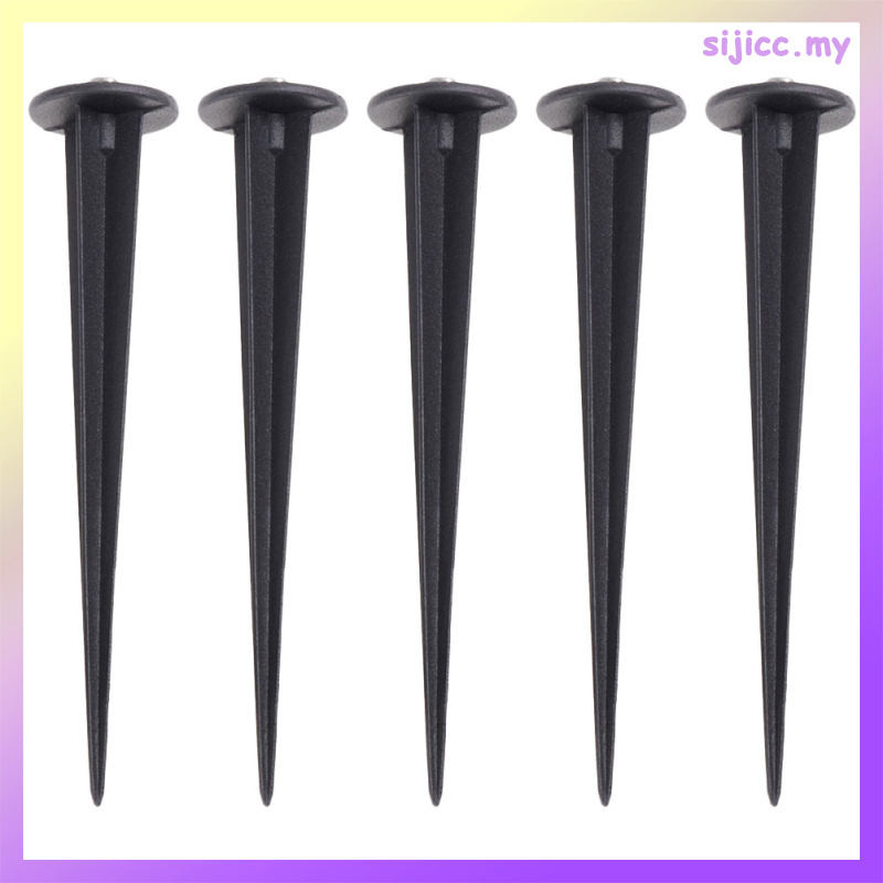 Solar Step Lights Outdoor Lawn Lamp Socket Spikes Garden Lanterns ...
