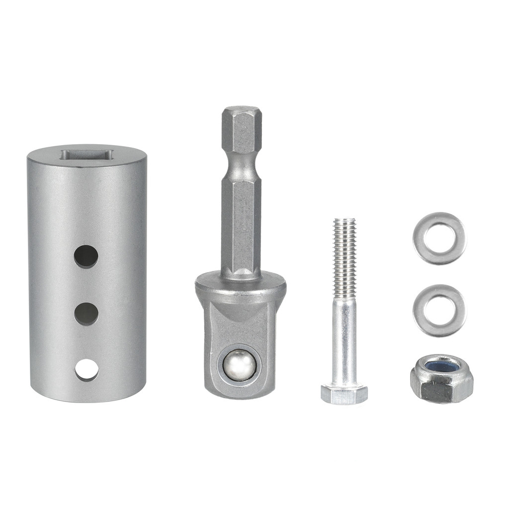 Stainless Steel Trailer Jack Drill Adapter Kit with 1/2'' Socket ...