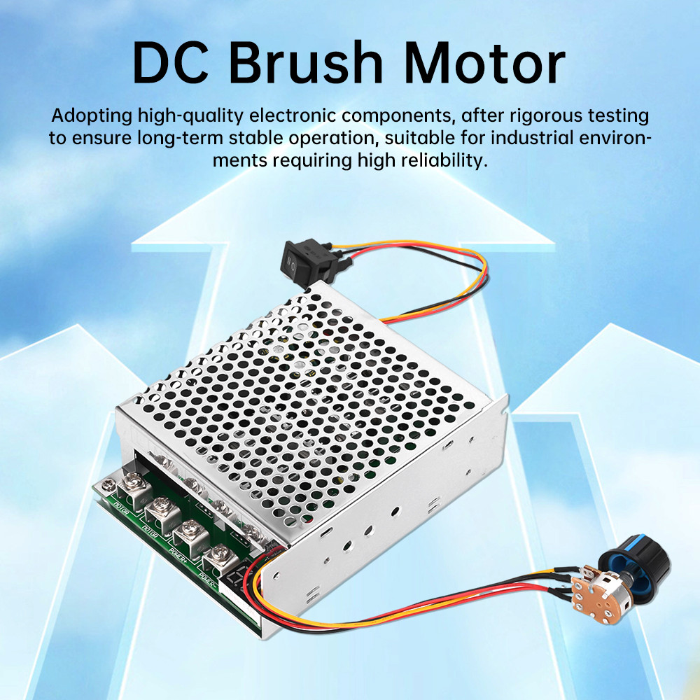DC10-55V 60A DC Brush Motor Motor Speed Switch Induction Speed Switch ...