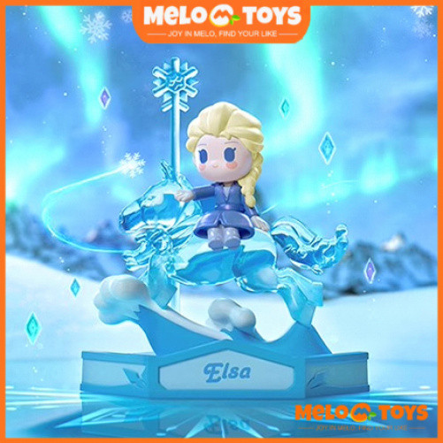 Genuine 52TOYS Disney Frozen Carousel Series Blind Box Set Elsa Olaf ...