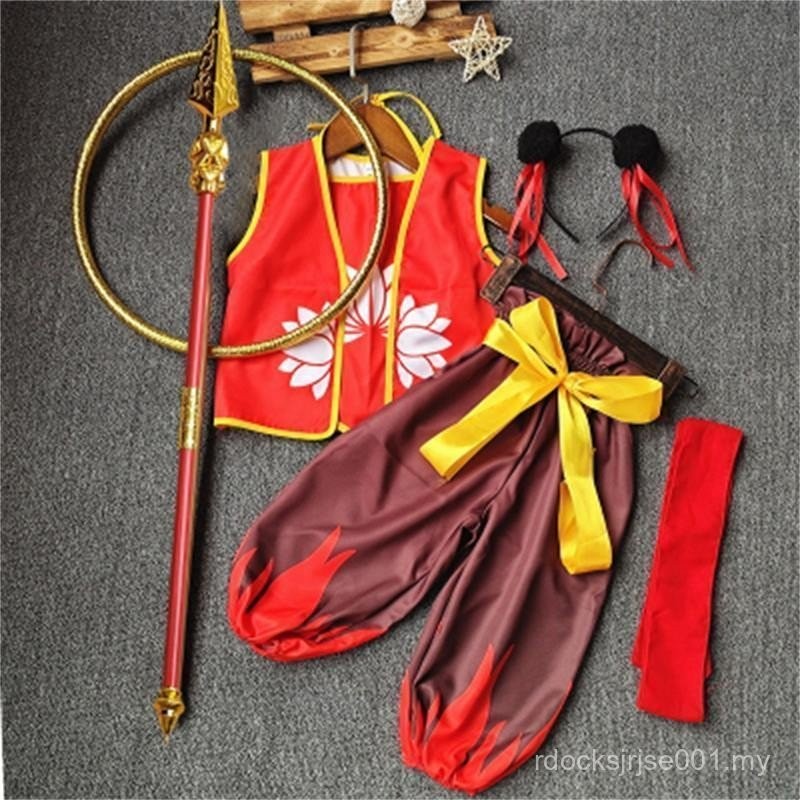 Shopee Shopee Official Nezha Demon Boy Costume Girl Nezha Demon Boy Boy ...