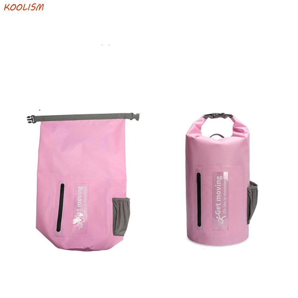 KOOLISM Swimming Bucket Bag, Large-Capacity Lightweight Waterproof Dry ...