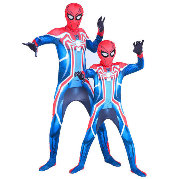 baju spiderman spiderman costume spiderman pyjamas kids Halloween ...