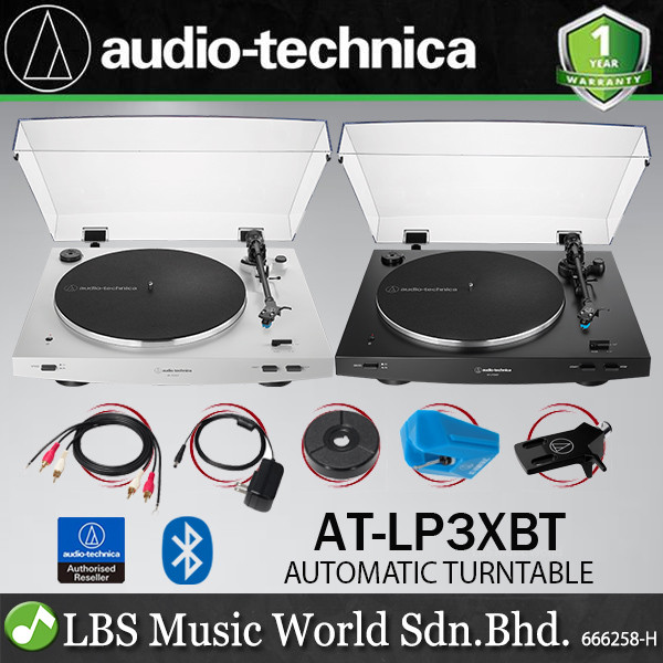 Audio Technica AT-LP3XBT Fully Automatic Belt Drive Analogue Bluetooth ...