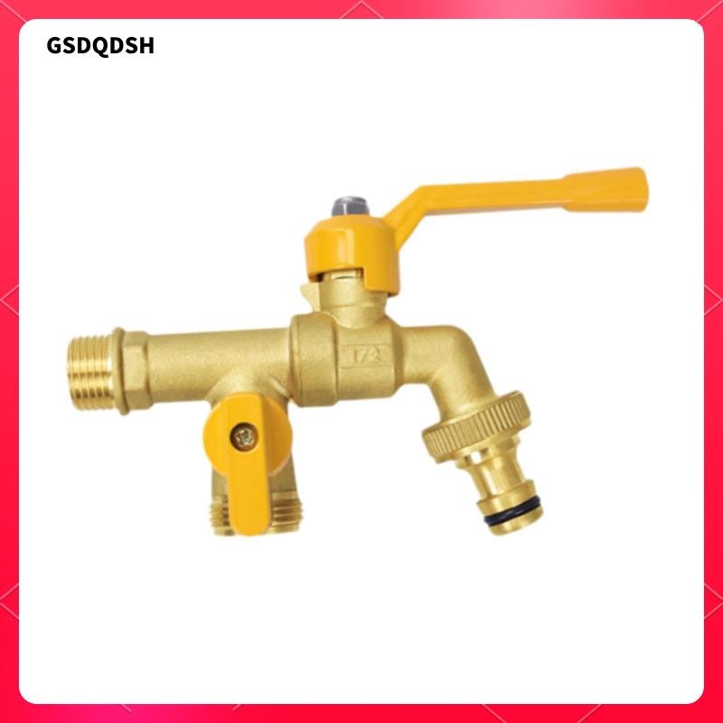 [gsdqdsh] Washing Machine Faucet Double Spout Easy Installation ...