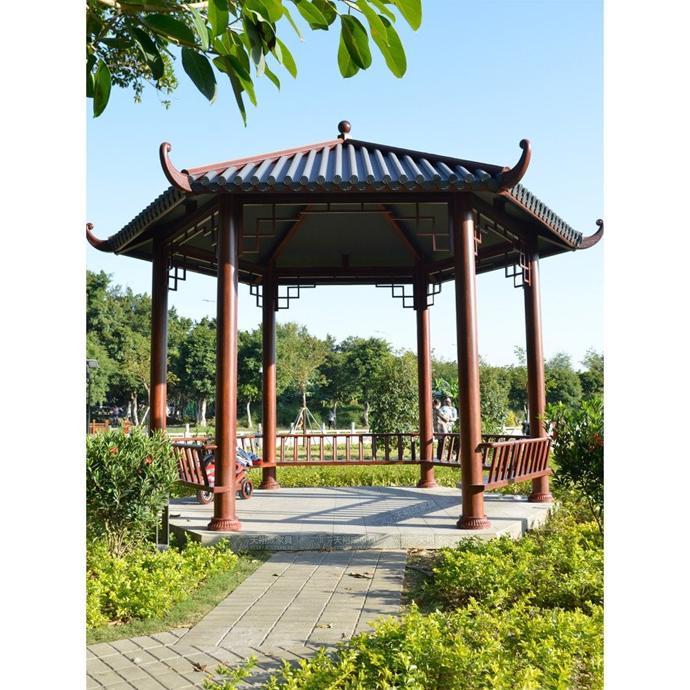Outdoor Outdoor Aluminum Alloy Pavilion Villa Courtyard Garden ...