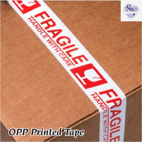 Fragile Tape 48mm x 50yds | OPP Printed Tape | OPP Tape | Handle with ...