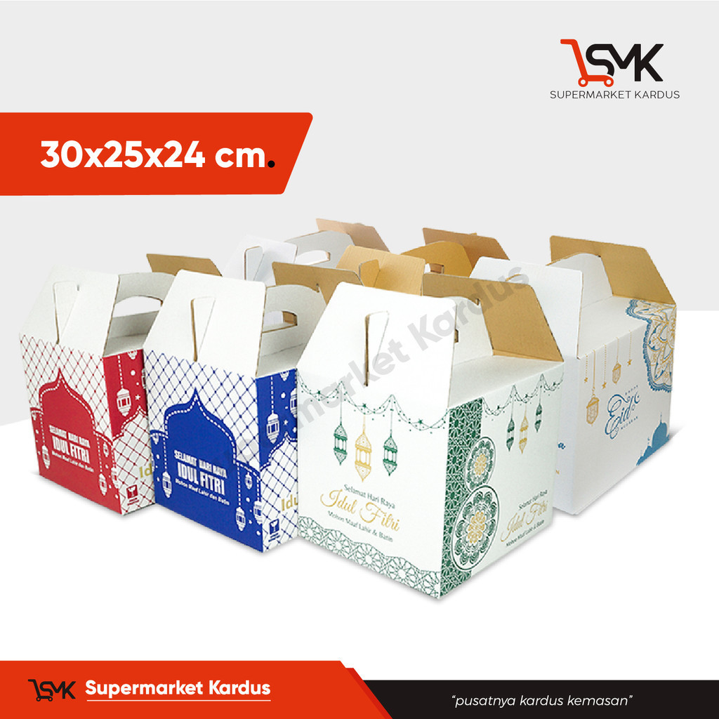Box 30x25x24 (Tote) Box Parcel/boxhandle/Cardboard/Tote Parcel/Parcel/Parcell/Eid/Eid Parcel/Eid ...