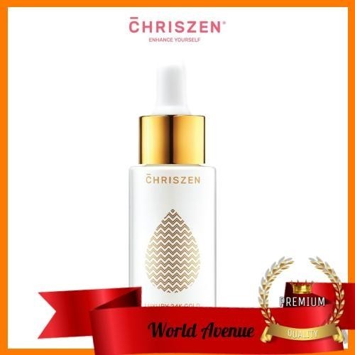 [ Local Ready Stocks ] Chriszen Luxury 24k Gold Ampoule Serum Aging ...