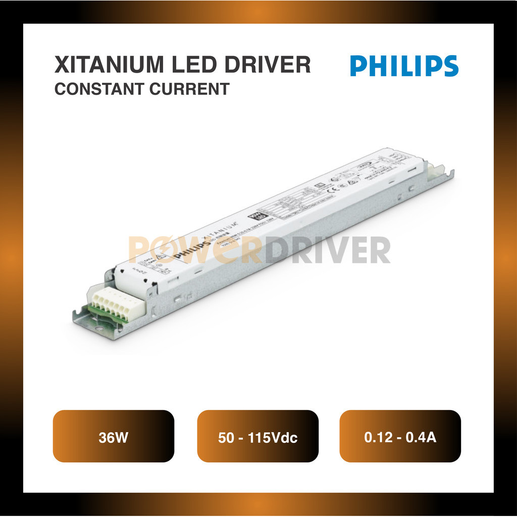 PHILIPS Xitanium 36W LED Linear Driver Constant Current | Shopee Malaysia