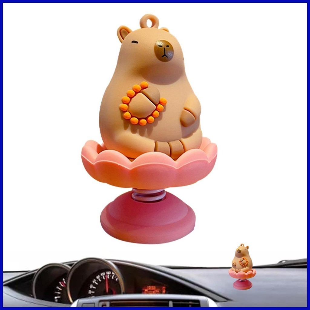 Capybara Car Figurine Cute Capybara Statue for Car Decoration Cute ...