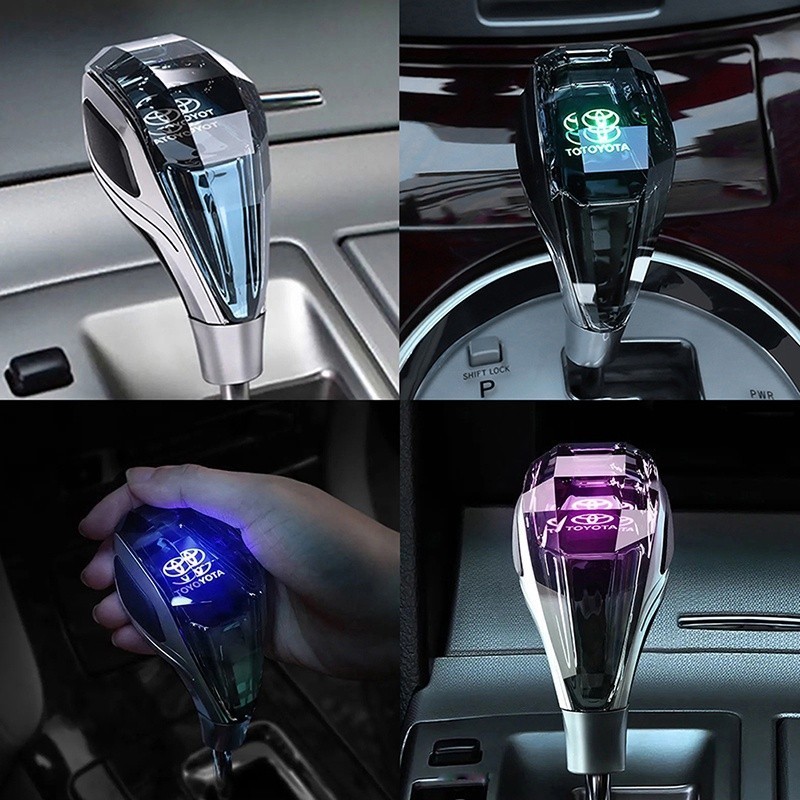 Crystal Shift Knob Modified Shift Knob Car crystal gear crystal shift ...