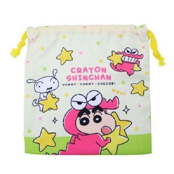 T'S FACTORY Drawstring Pocket/Crayon Shin-Chan/Crocodile Package ...