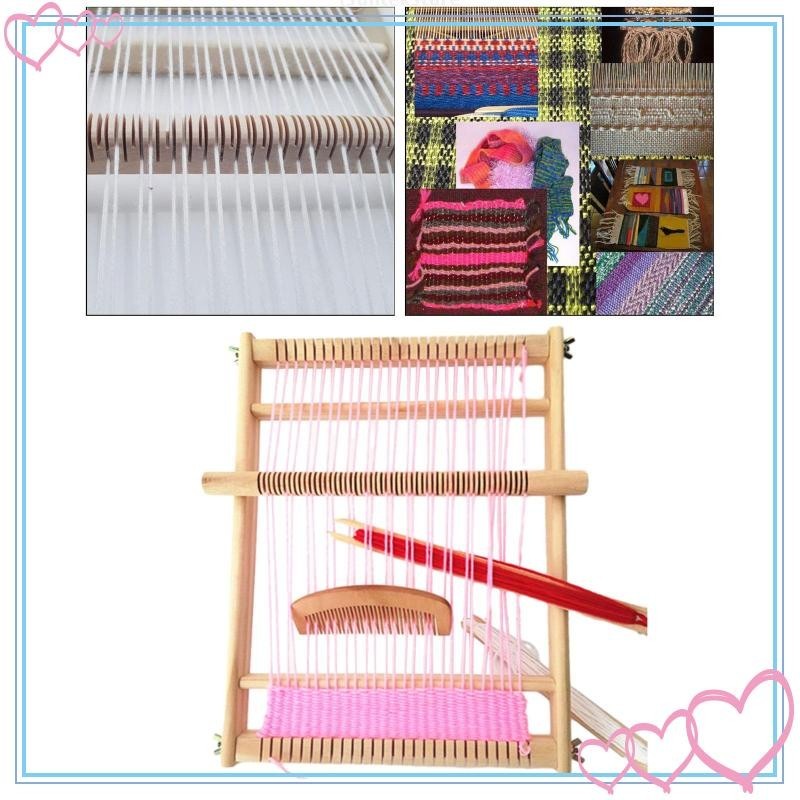 [meteorbdMY] Weaving Loom Tapestry Loom Frame DIY Weaving Craft ...
