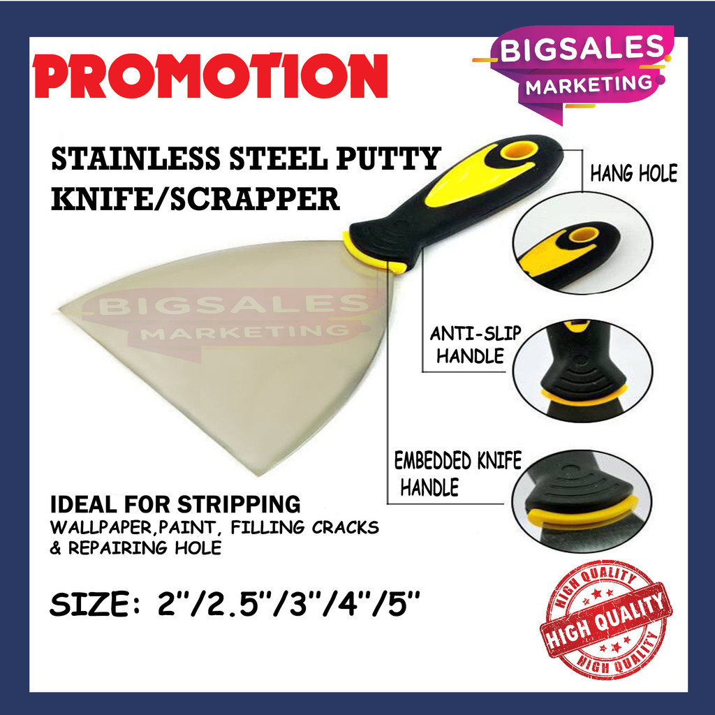 BIGSALES High Quality Putty Scrapper / Wall Scrapper / Paint Scrapper ...